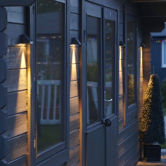 Solar fence lights store